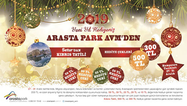 yeni Yıl Hediyeniz Arasta Park Avm'den | AVM GEZGİNİ - Alışveriş ...